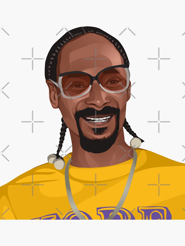 "Snoop dogg" Sticker for Sale by 7autchara | Redbubble