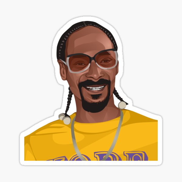 "Snoop dogg" Sticker for Sale by 7autchara | Redbubble