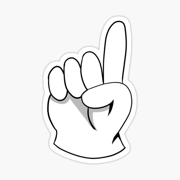 "Number 1 " Sticker for Sale by MyoloJ | Redbubble