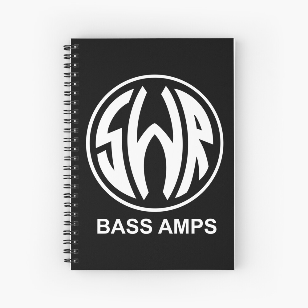 "SWR Bass Amps logo" Spiral Notebook by IbnuBilal | Redbubble