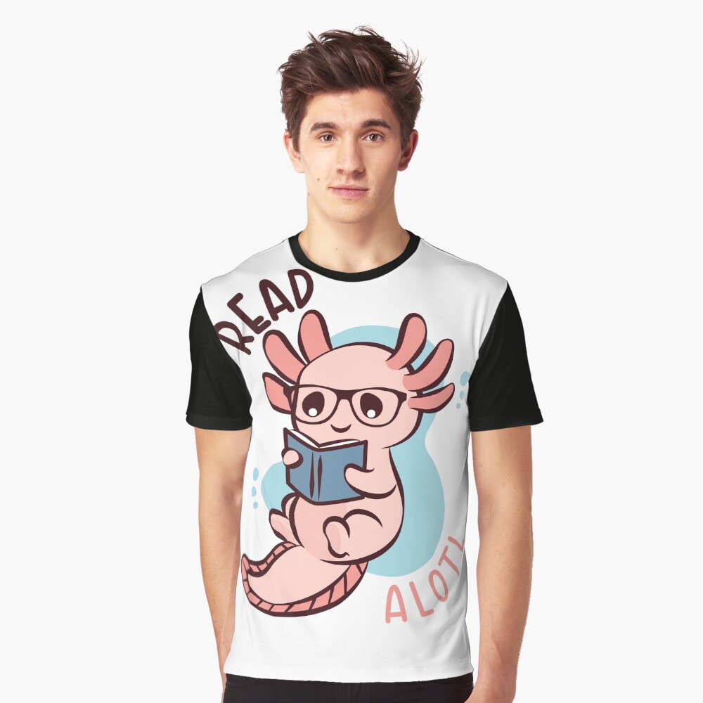 "It's Important To Read Alotl" Sticker for Sale by SewnMemories | Redbubble