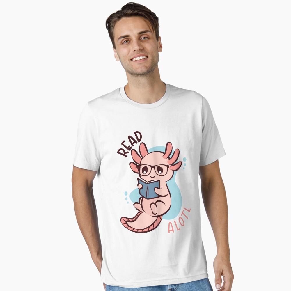 "It's Important To Read Alotl" Sticker for Sale by SewnMemories | Redbubble