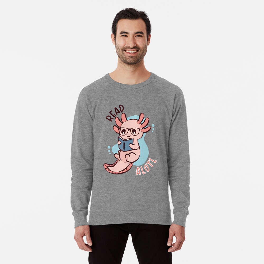 "It's Important To Read Alotl" Sticker for Sale by SewnMemories | Redbubble