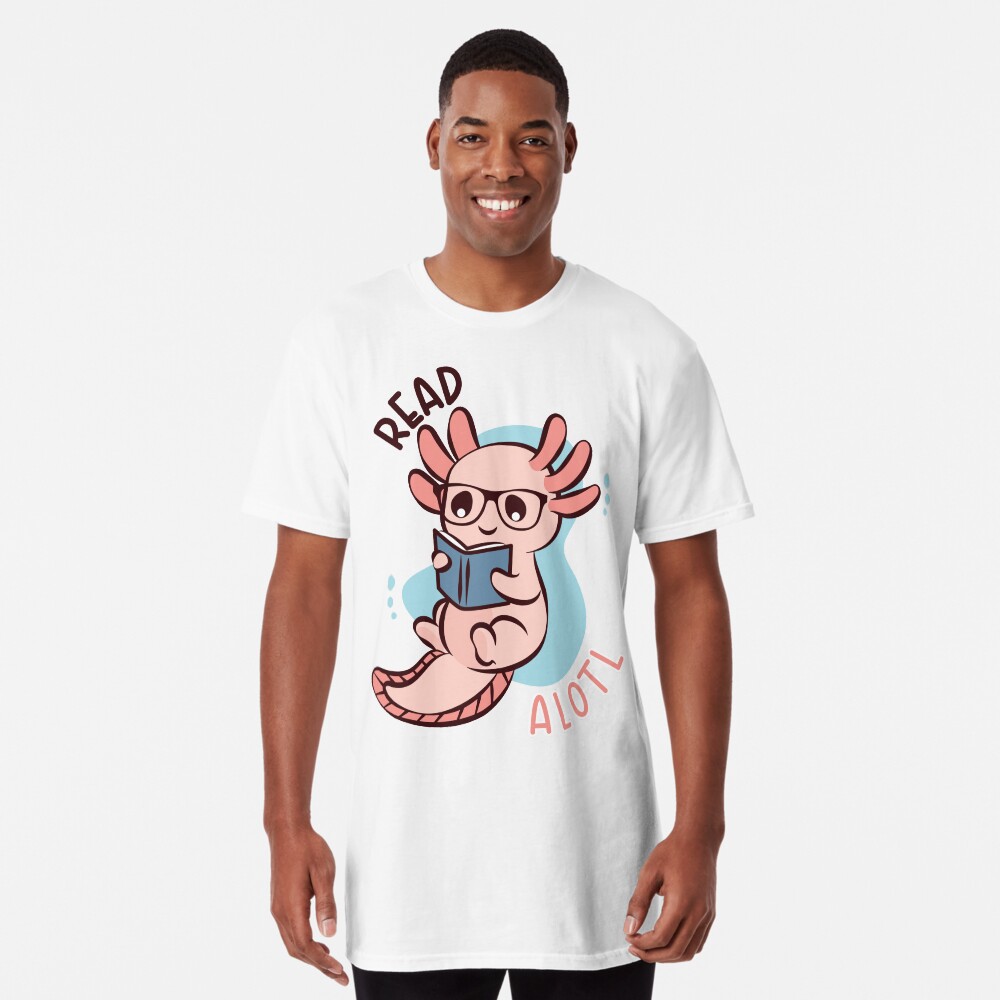 "It's Important To Read Alotl" Sticker for Sale by SewnMemories | Redbubble