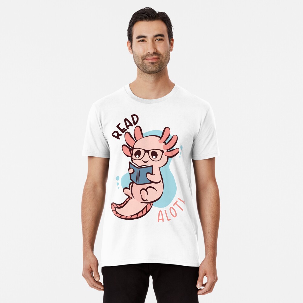 "It's Important To Read Alotl" Sticker for Sale by SewnMemories | Redbubble