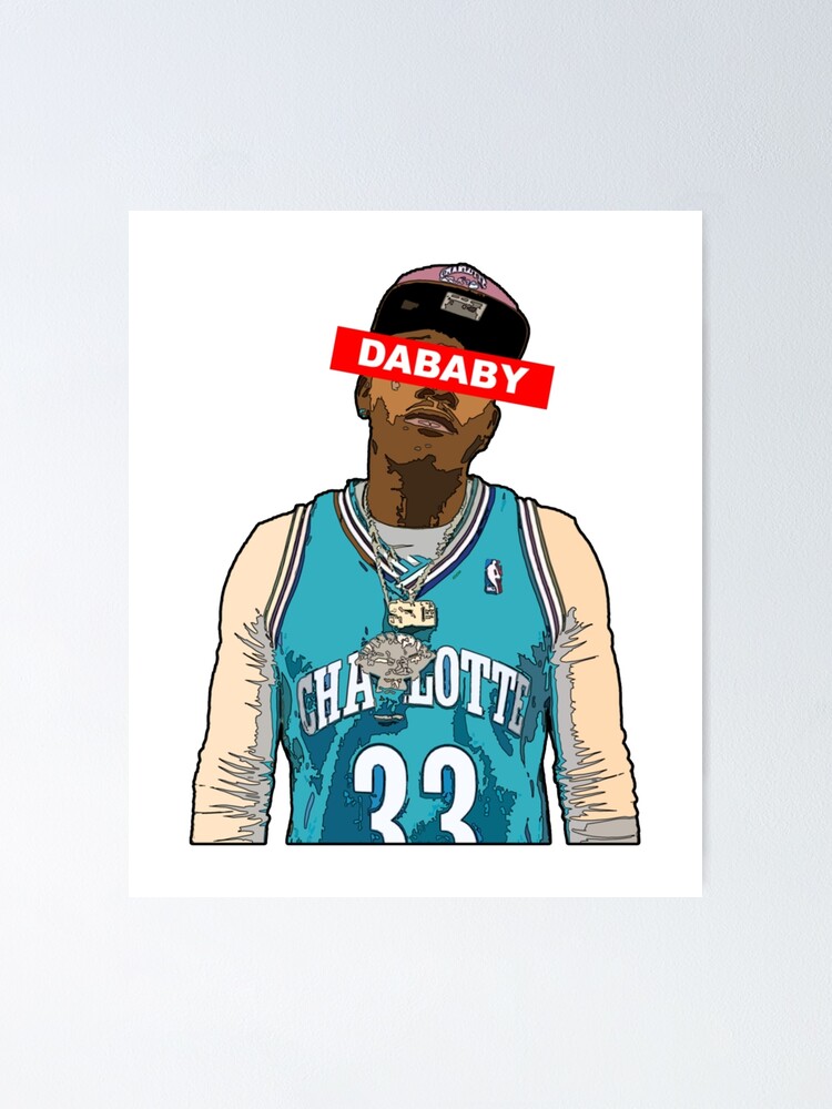 "DA BABY" Poster for Sale by wanetaburrows | Redbubble