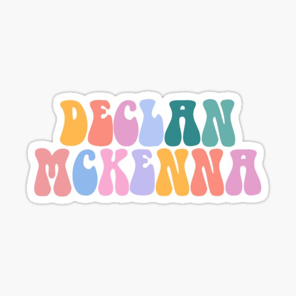 "Proud Declan Mckenna Activerap Hip Hop 90S Retro" Sticker for Sale by ...