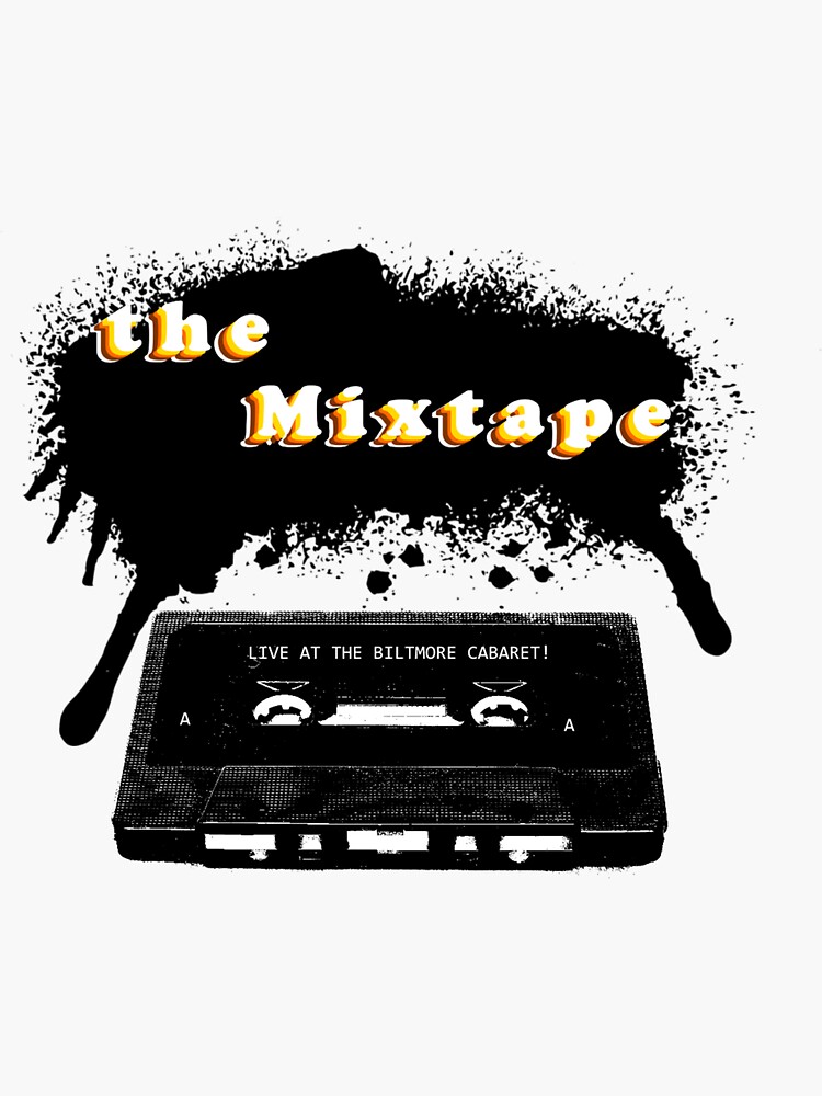 "Mixtape Logo" Sticker for Sale by TayMoo | Redbubble
