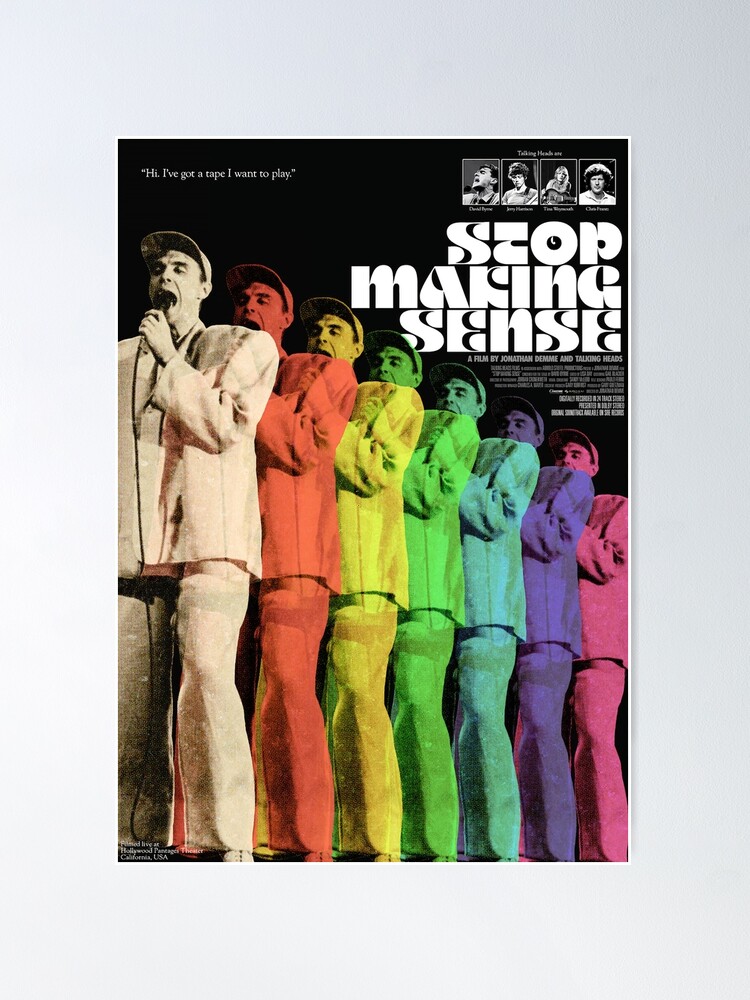 Stop Making Sense Poster sold by Mushroom Open | SKU 3534363 ...