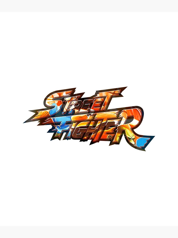 "US Street Fighter Logo Chun Li Kick 01" Art Print by AlbaXavier ...