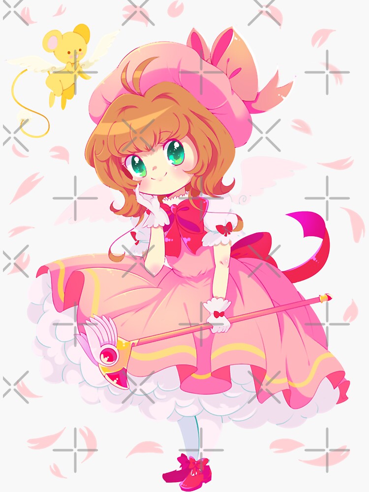 "Leader Cardcaptor Sakura Anime Break The Magic Seal Rave Acid" Sticker ...