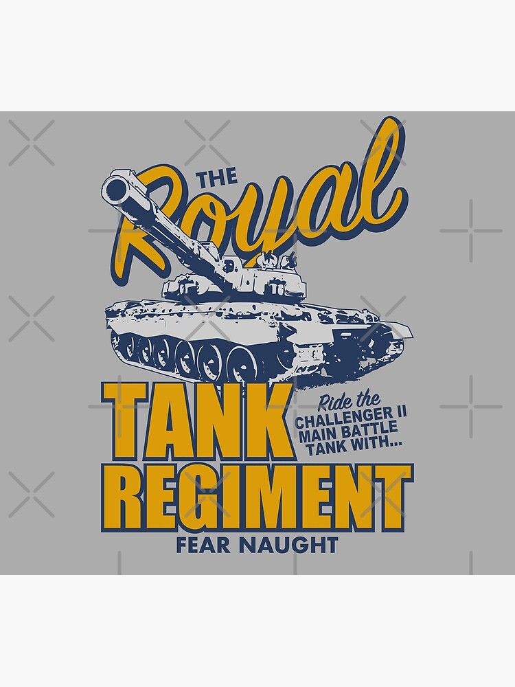 "Royal Tank Regiment - Challenger 2 Tank" Poster for Sale by ...