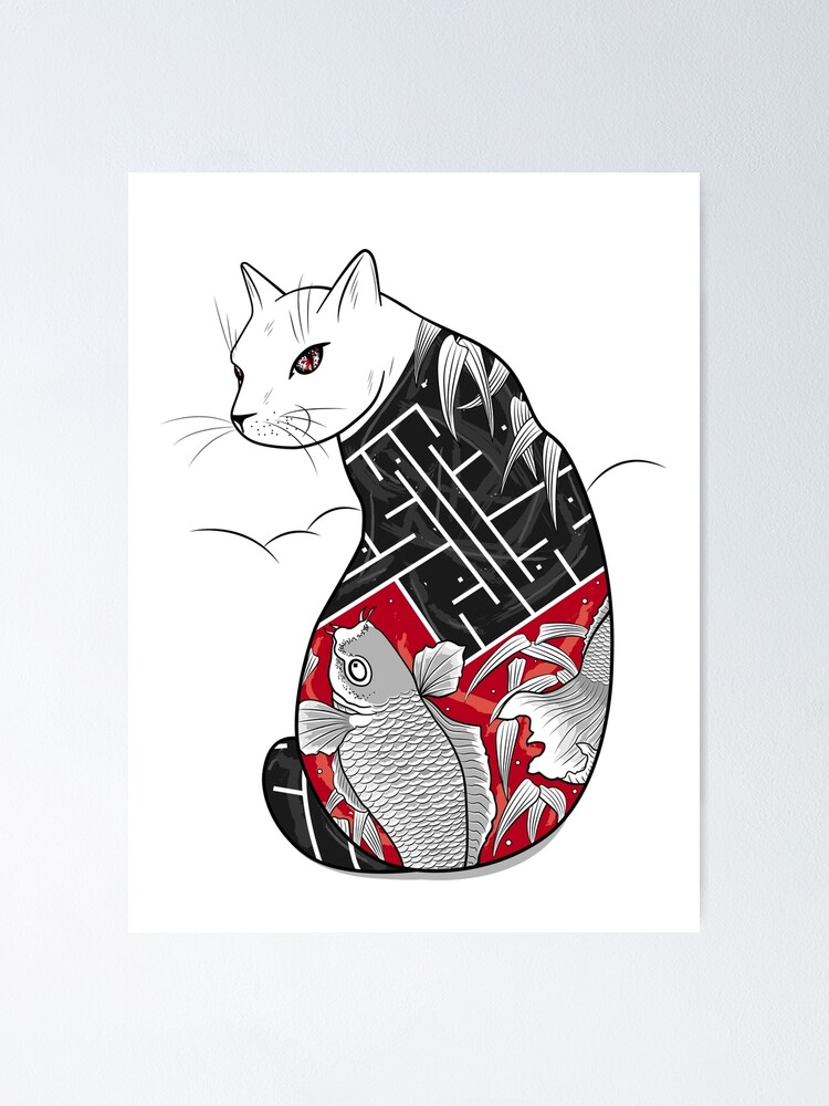 "Cats Hidden Life" Poster for Sale by runcatrun | Redbubble