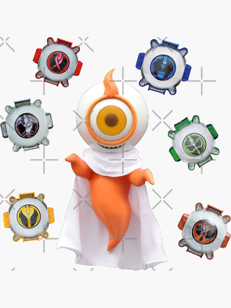 "Yurusen with Eyecons" Sticker for Sale by trixiestar2 | Redbubble