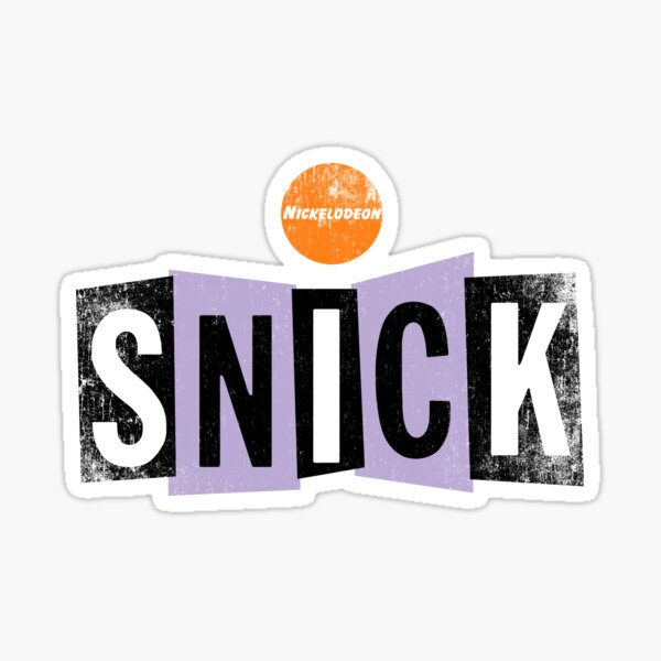 "SNICK (vintage)" Sticker by MakeWayGFX | Redbubble