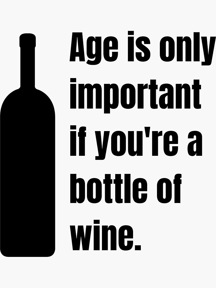 "Age Motto" Sticker by DynastyTees | Redbubble