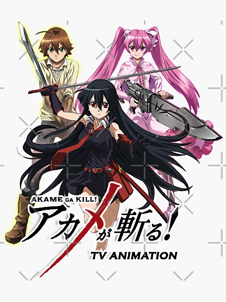 "logo Akame ga Kill art" Sticker for Sale by SipesHeidi | Redbubble