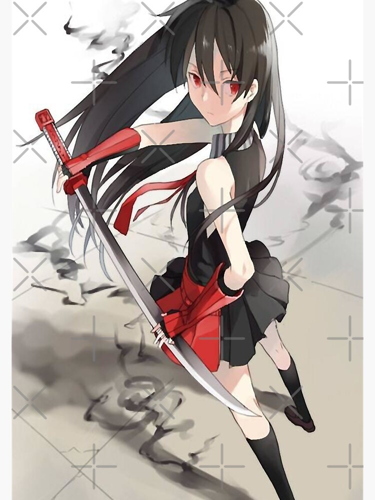 "Akame picture" Sticker for Sale by SipesHeidi | Redbubble