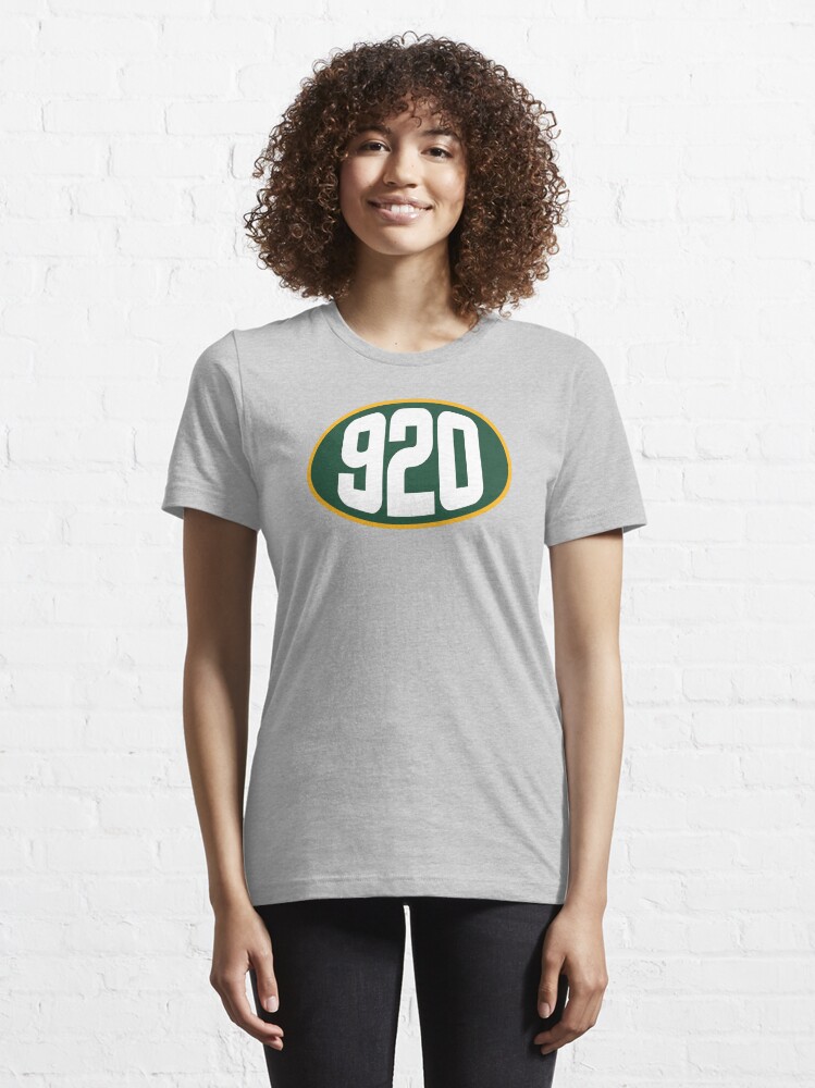 "Green Bay 920 Area Code" T-shirt for Sale by justinwmiller | Redbubble ...