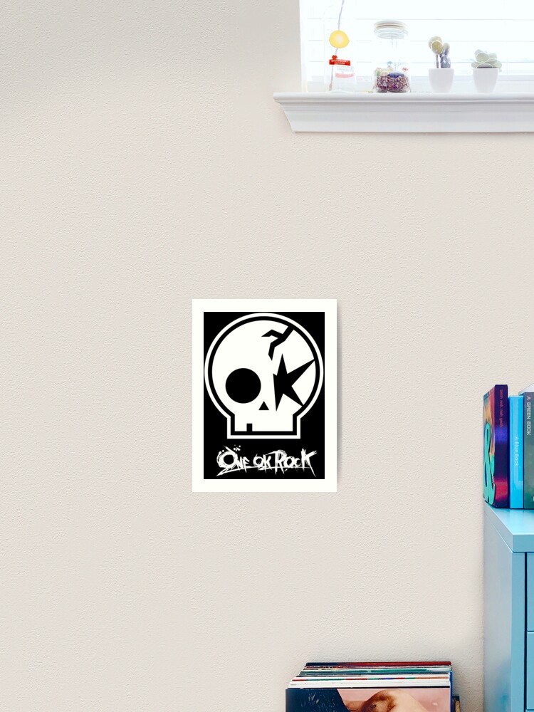 "ONE OK ROCK Logo blanco" Art Print for Sale by manu17 | Redbubble