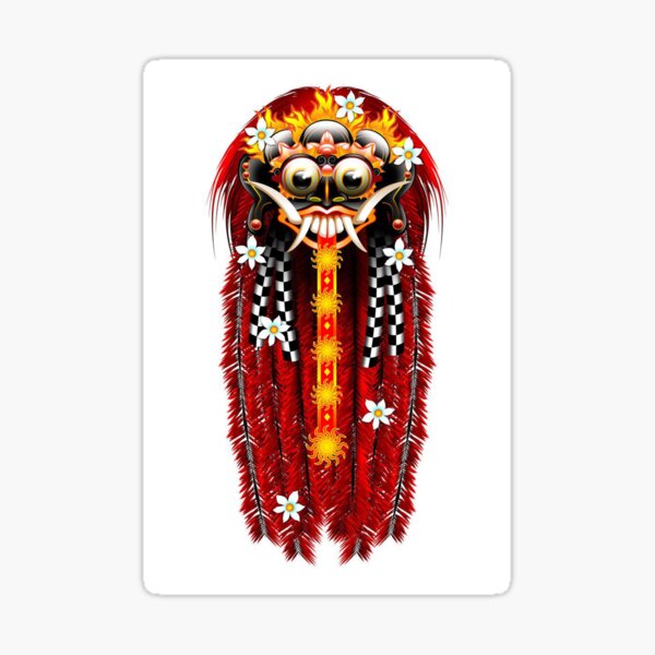 "Barong Bali" Sticker by HadiyaGroup | Redbubble