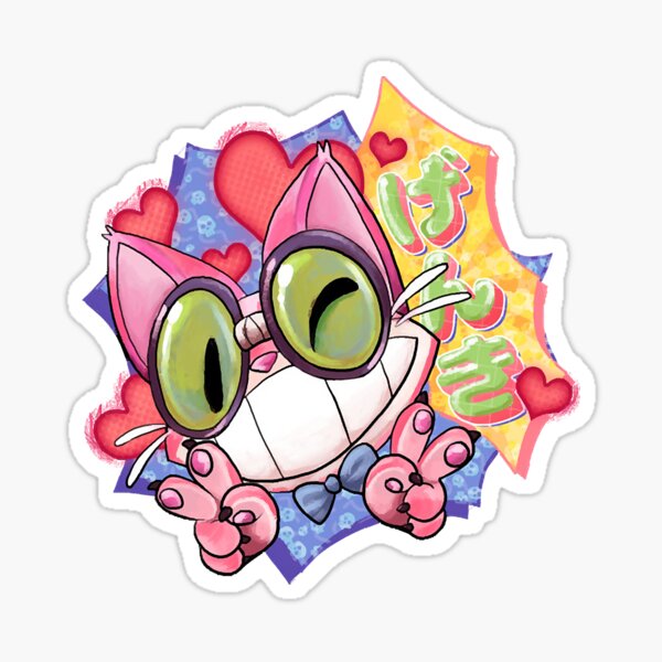 "GENKI GENKI " Sticker by douglashold | Redbubble
