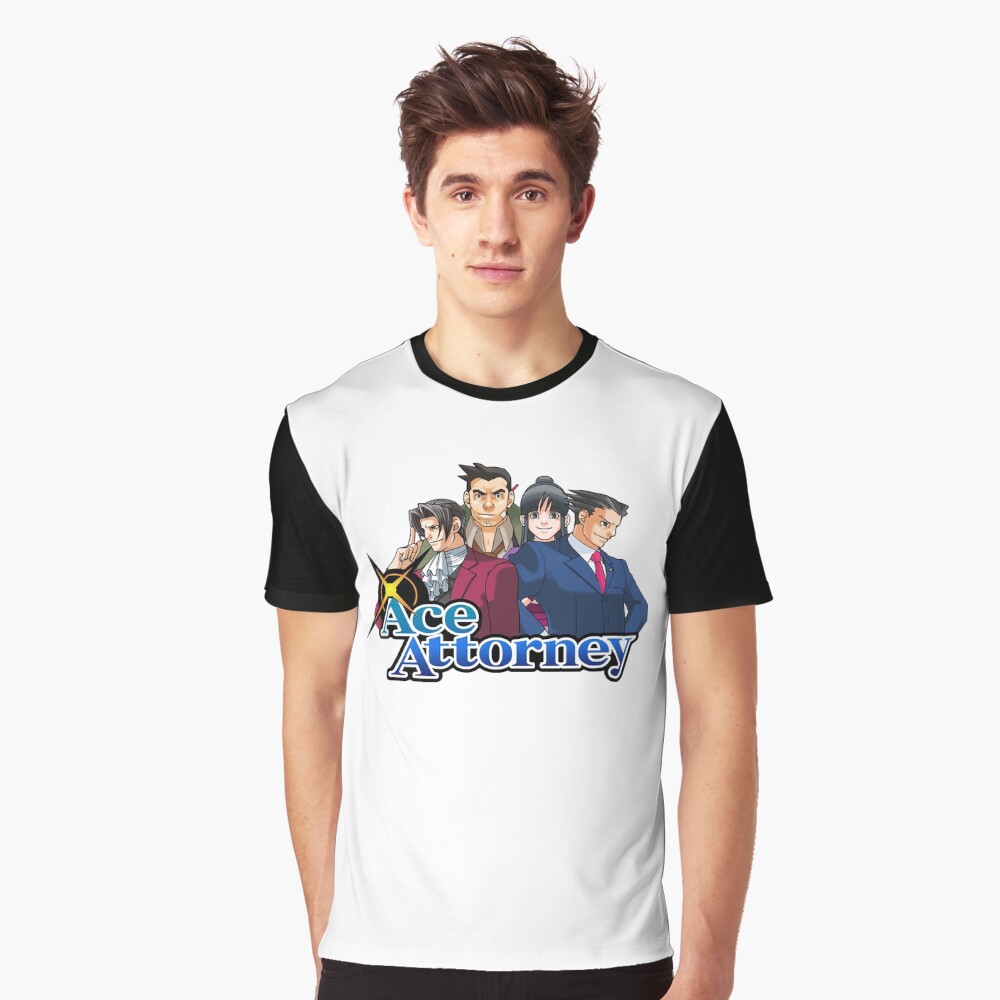 "Ace Attorney logo" Sticker for Sale by BabcockSheena | Redbubble