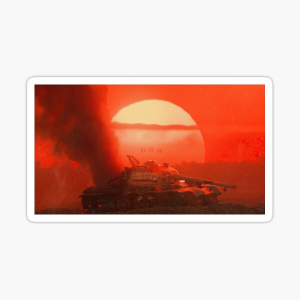 "LIBERTAD TANK - FC6" Sticker for Sale by NiceDesigning | Redbubble