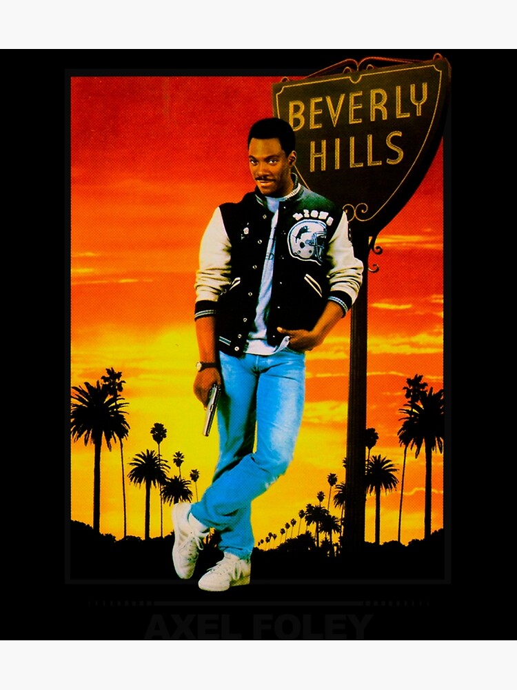 "Axel Foley Sticker" Poster for Sale by ummetmar | Redbubble