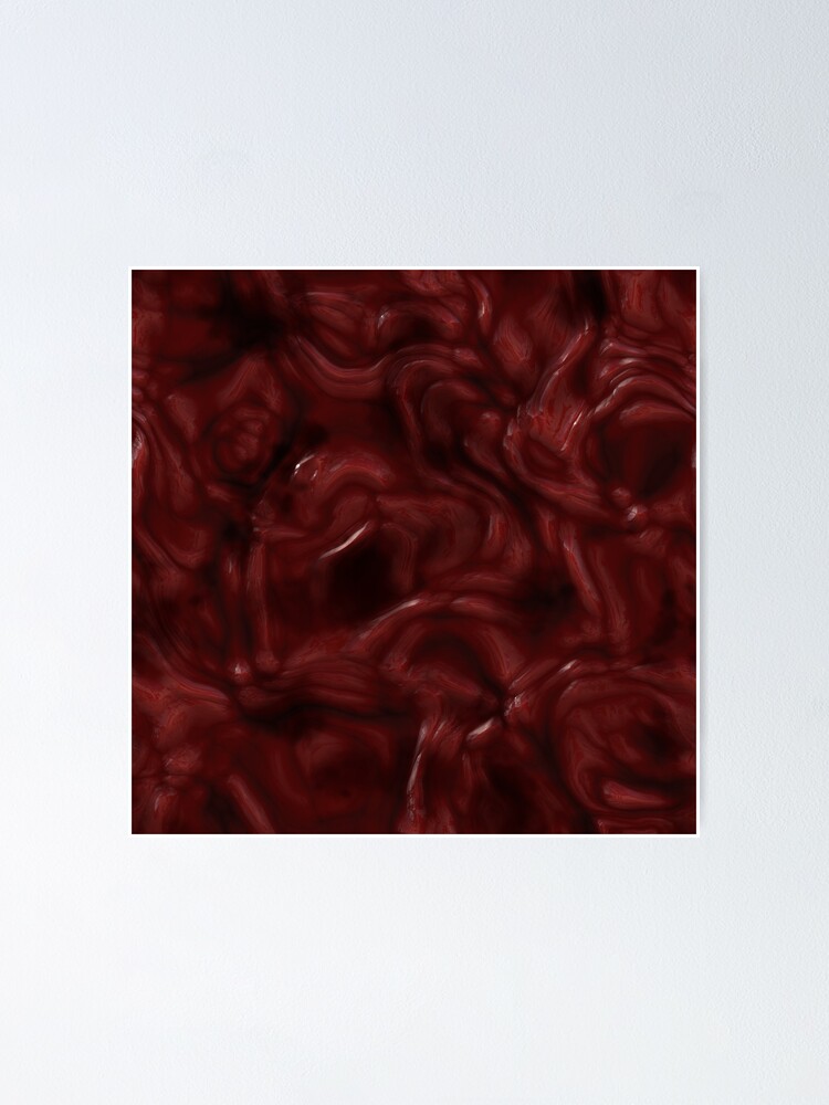 "Putrid Patterns - Globules of Gore" Poster by James-Cole | Redbubble