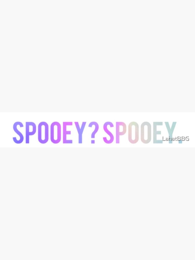 "Spooey BBYO" Sticker for Sale by LahatBBG | Redbubble