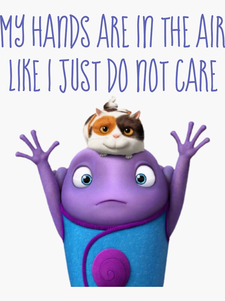 "Oh-Home Dreamworks Sticker" Sticker for Sale by wardorion9 | Redbubble