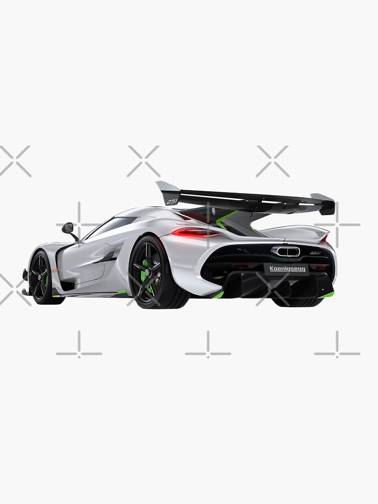 "Koenigsegg - Jesko" Sticker for Sale by AALIENZZ | Redbubble
