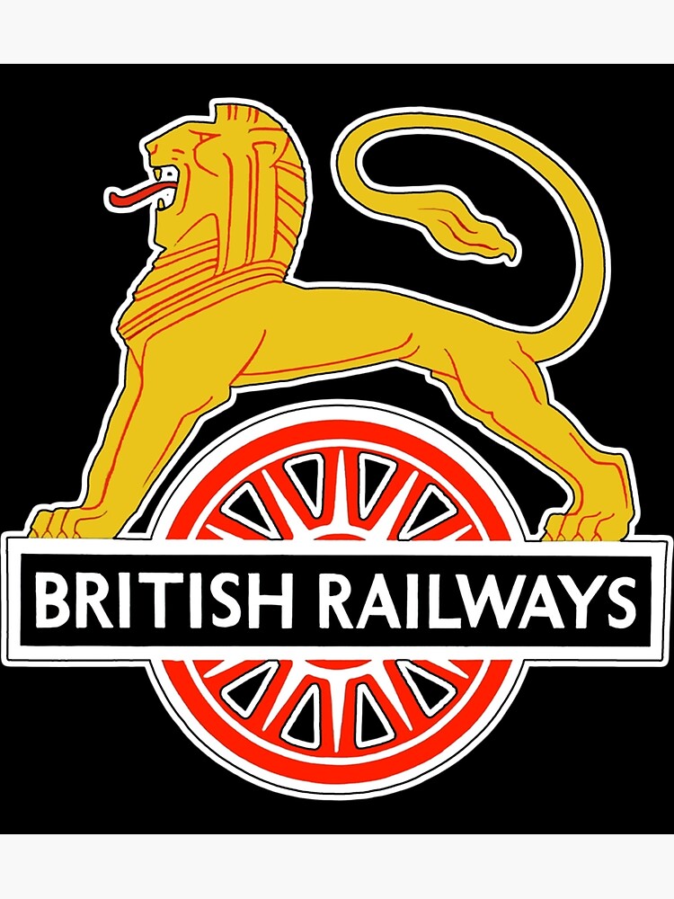"British Railways. Br. Sign. First Logo. British Railways. Cycling Lion ...