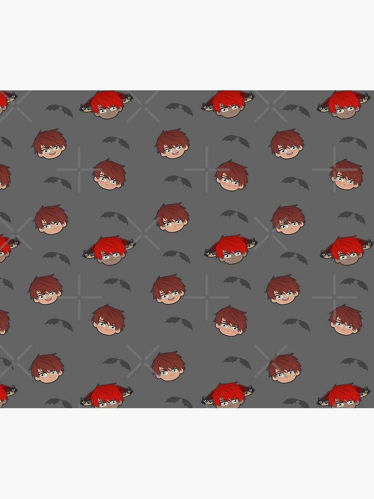 "Obey Me - Diavolo Pattern" Throw Blanket for Sale by amealiab | Redbubble