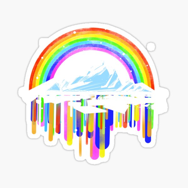 "The iceberg" Sticker for Sale by fredlevy-hadida | Redbubble