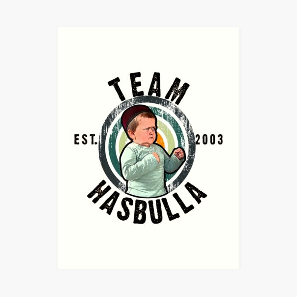 "Hasbulla - Funny Hasbulla Hasbullah smile - Hasbullah" Art Print by ...
