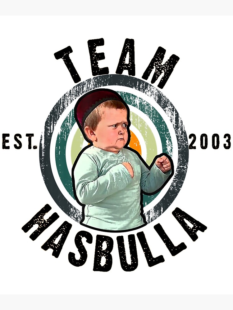 "Hasbulla - Funny Hasbulla Hasbullah smile - Hasbullah" Art Print by ...