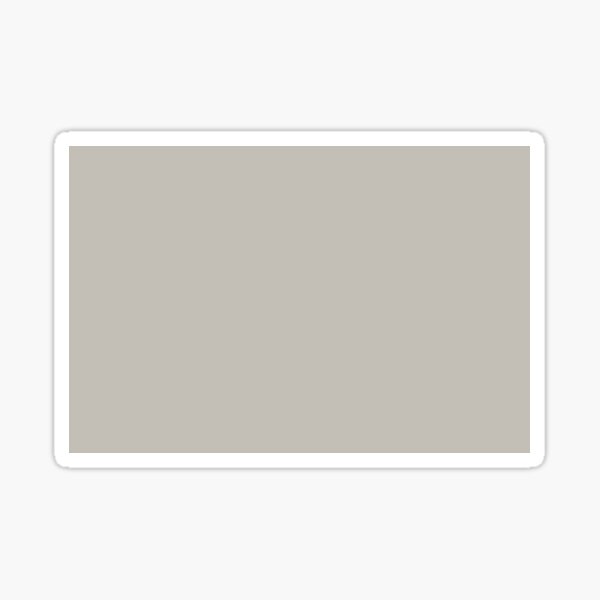 Pegatina «Pares de colores sólidos gris pardo neutro 2022 Color popular ...