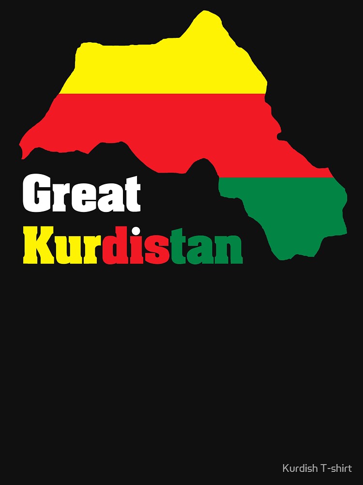 "Rojava - west Kurdistan" T-shirt for Sale by ebo-tshirt | Redbubble ...