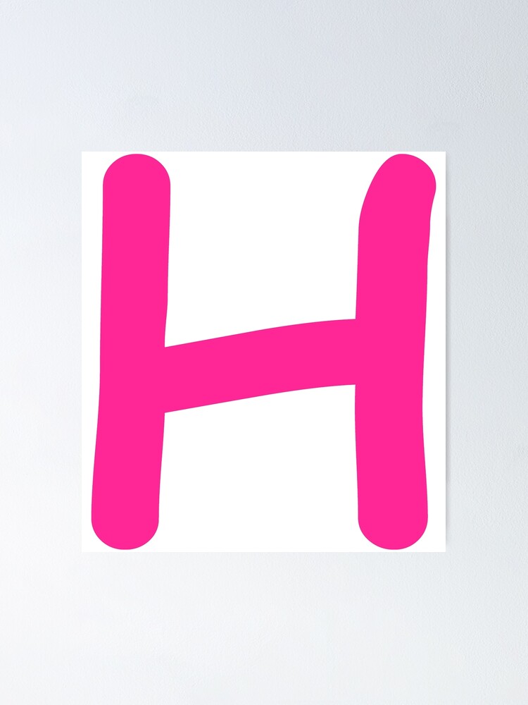 H Alfabeto Em Rosa