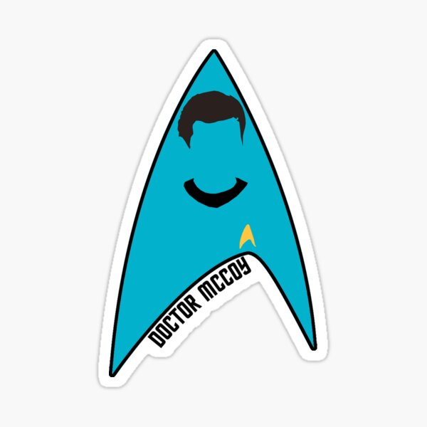 "Doctor McCoy" Sticker for Sale by Sutilmente | Redbubble