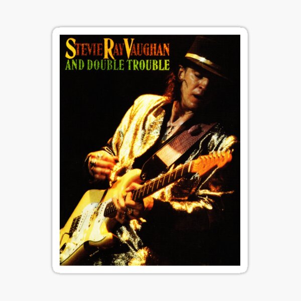 "Stevie Ray Vaughan" Sticker for Sale by labernethyle | Redbubble