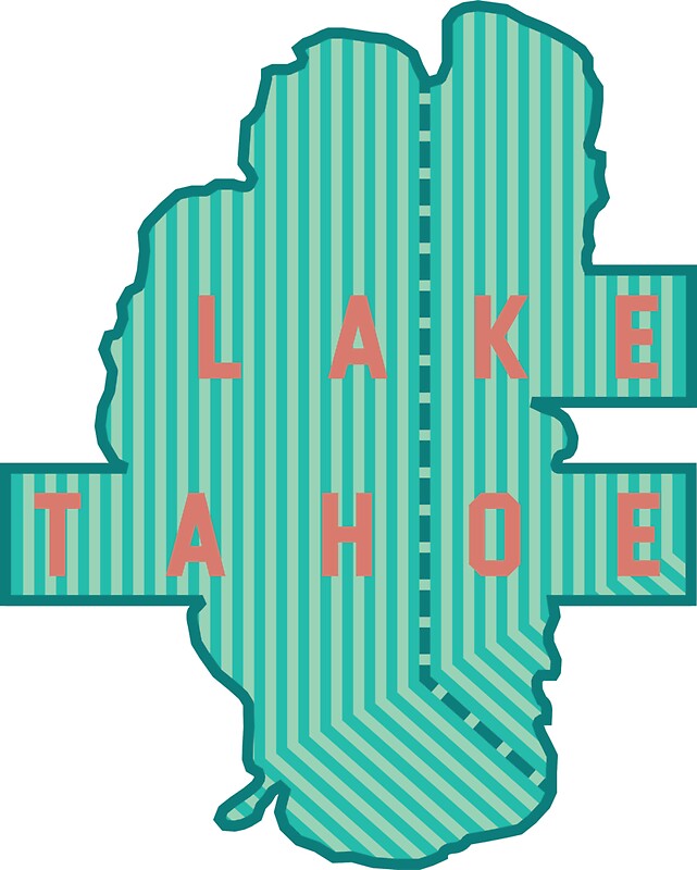 Lake Tahoe: Stickers | Redbubble