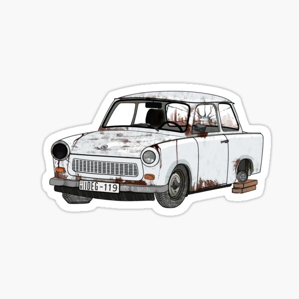 "Trabant" Sticker for Sale by gabitolgyesi | Redbubble