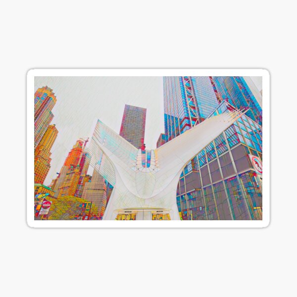 "Oculus, The One World Trade Center Train Station Artfully Presented ...