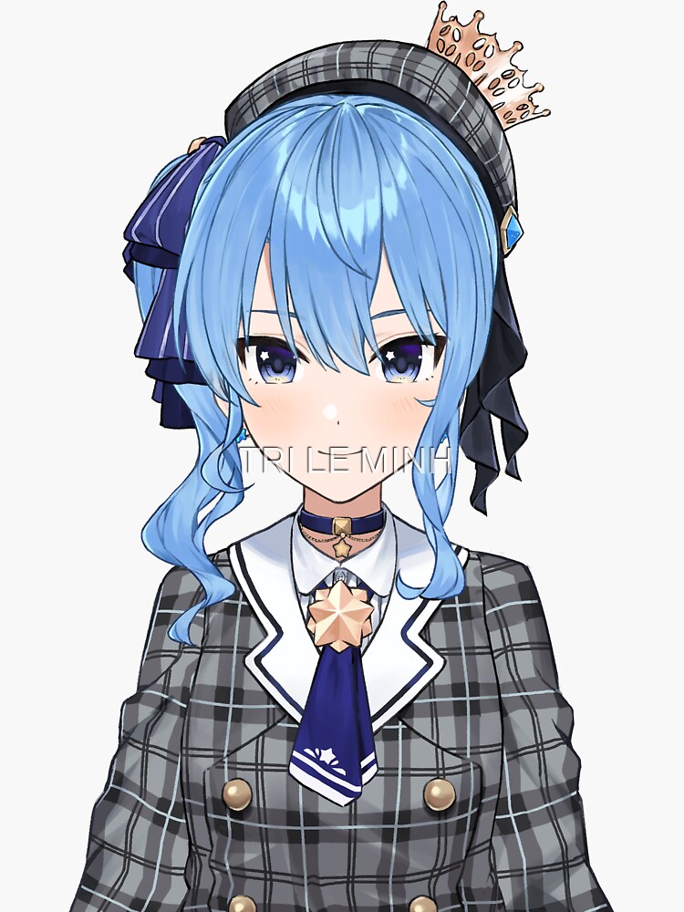 "Hoshimachi Suisei Sticker" Sticker for Sale by gaobanban | Redbubble