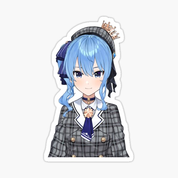 "Hoshimachi Suisei Sticker" Sticker for Sale by gaobanban | Redbubble