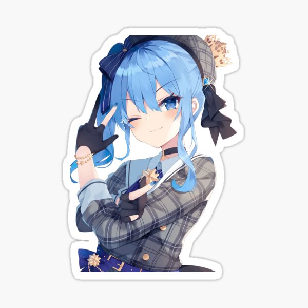 "Hoshimachi Suisei Sticker" Sticker for Sale by TRI LE MINH | Redbubble