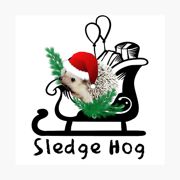 "SledgeHog, Sledge Hog, Hedge" Photographic Print for Sale by ...